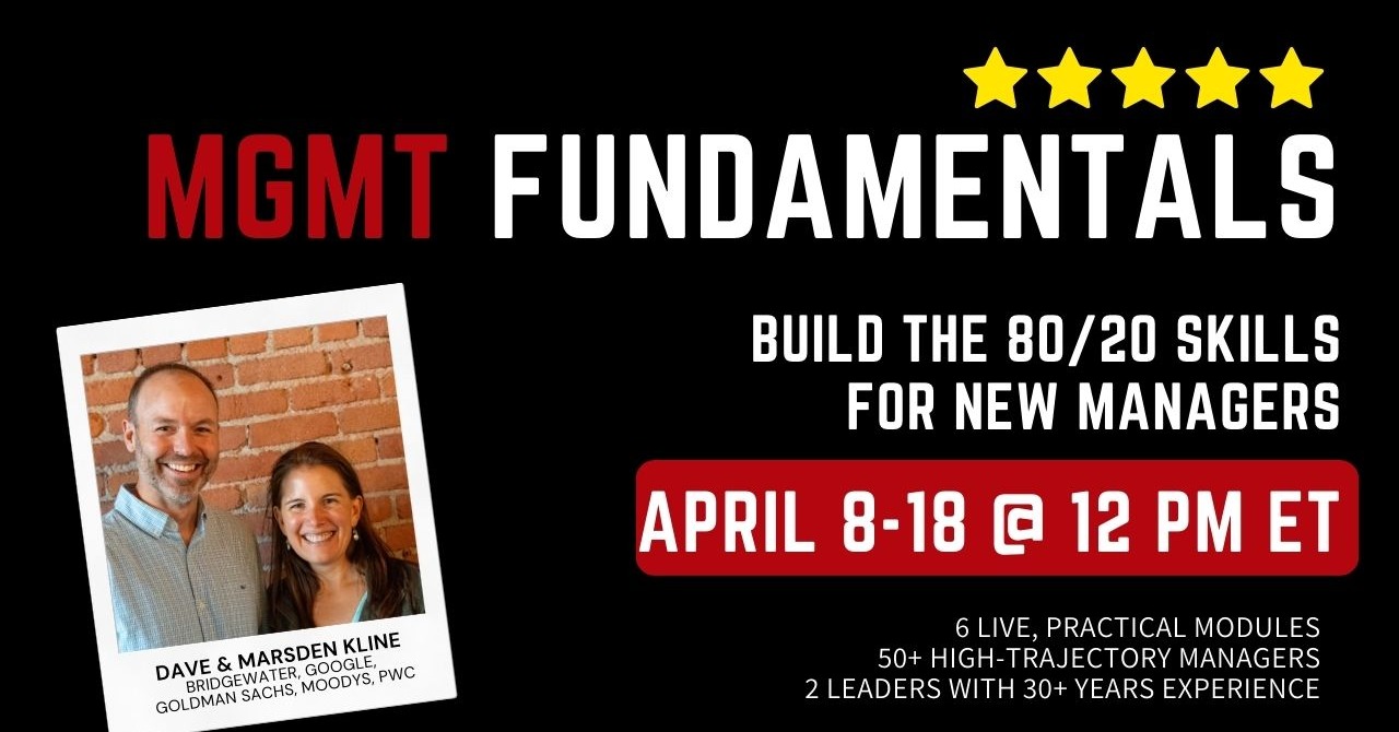 MGMT Fundamentals by Dave Kline and Marsden Kline on Maven